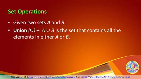 Math 7 Lesson 2 Set Operations And The Venn Diagram PPTX