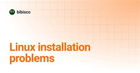 Linux Installation Problems Bibisco