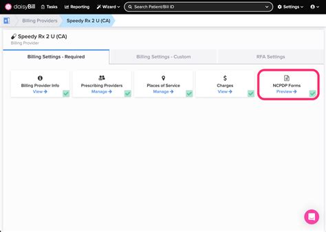 Ncpdp Forms Daisybill