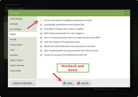 How Can I Get Webroot To Notify Me Immediately When A Threat Is Detected Webroot Community