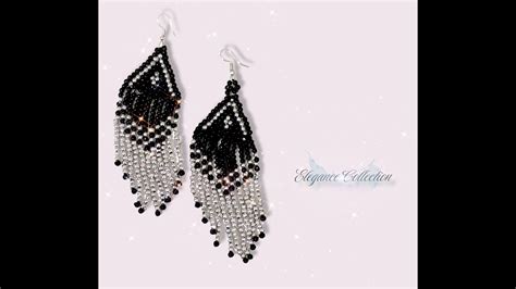 آموزش گوشواره پر طاووس Youtube