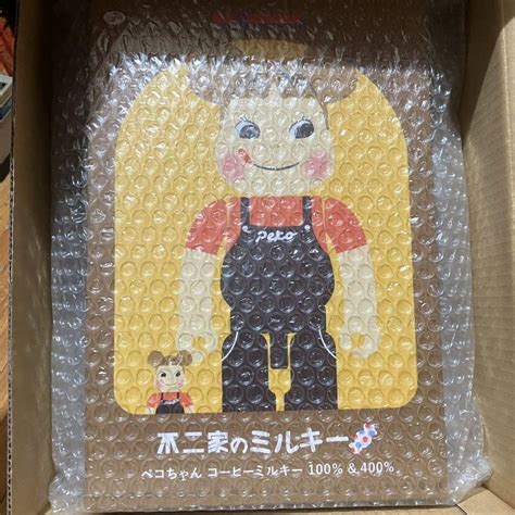 Berbrick ペコちゃん コーヒーミルキー 100and400 メルカリ