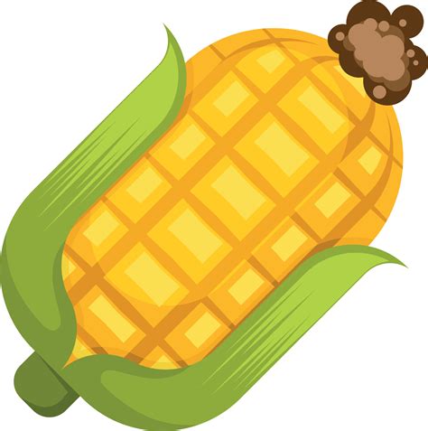 Corn Vector Icon Isolated Background 24071761 Vector Art At Vecteezy