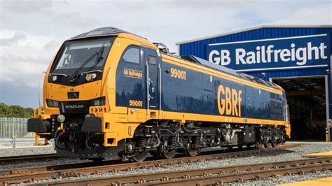 Gb Railfreight Unveils New Stadler Class 99 Locomotive