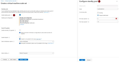 为虚拟机规模集创建备用池 Azure Virtual Machine Scale Sets Microsoft Learn