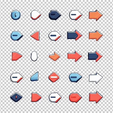 Premium Psd Computer Mouse Click Cursor Arrow Icon Set And Loading