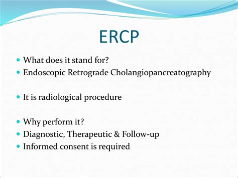 Ercp Proceduremanagement And Literature Review Ppt Digestive