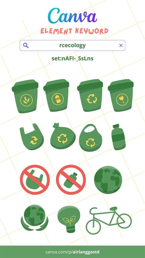 Ecology Canva Element Keyword