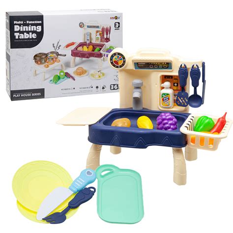 Игровой набор S+S TOYS детская кухня с посудой и продуктами купить по ...