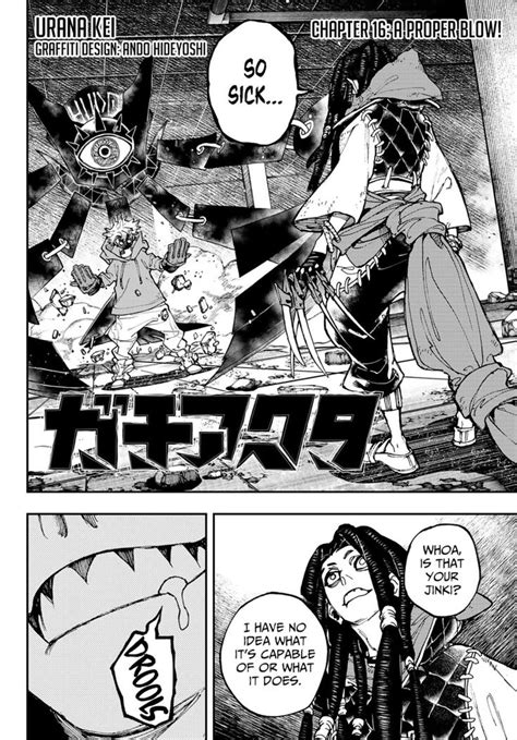 Gachiakuta Manga Character Sheet Writing Male Art Reference Comic