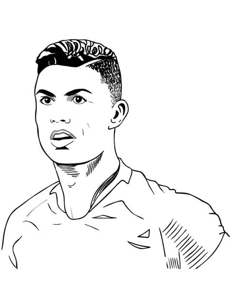 43 Kolorowanki Ronaldo Piłka Nożna Ożywa Pod Twoimi Kredkami