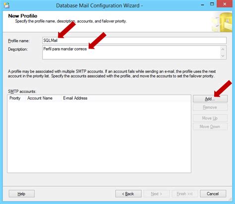 CONFIGURAR SQL SERVER DATABASE MAIL SQL SERVER