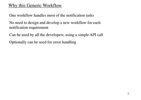 Ppt Generic Workflow Api 17 April 2002 Powerpoint Presentation Free