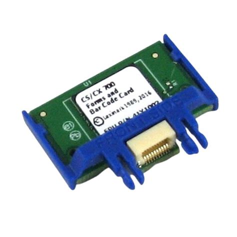 Card Form Bar Code Card Lexmark 40c9200 Emagro