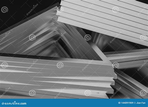 3d Rendering Triangle Metal Framework Industrial Background Stock Illustration Illustration
