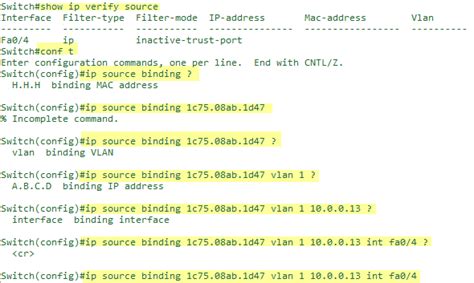 Ip Source Guard Ccnp Switch