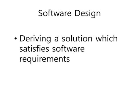 PPT Software Design PowerPoint Presentation Free Download ID