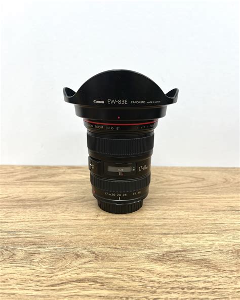 Canon Ef 17 40mm F4 L Usm Lens 95 New Photography Lens And Kits On