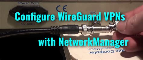 Configure WireGuard VPNs With NetworkManager Fedora Magazine