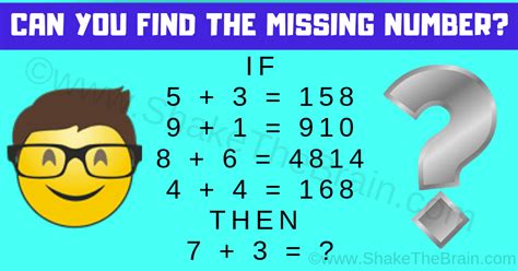 Logical Thinking Math Equations
