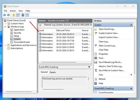 how to check your startup and shutdown history in windows msi net