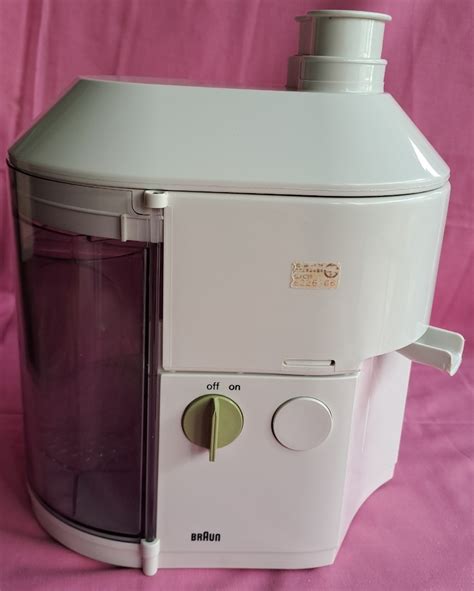 德國百靈蔬果榨汁機 Braun mp80 4290型, 電視及其他電器 , 廚房用品, 榨汁機及攪拌機在旋轉拍賣