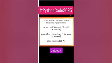 Python Code Jroshan Dataanalaytics Codejroshan Interviewquestions Youtube