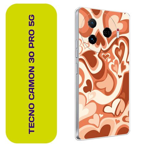 Чехол на Текно Камон 30 Про 5g Tecno Camon 30 Pro 5g с принтом Latte