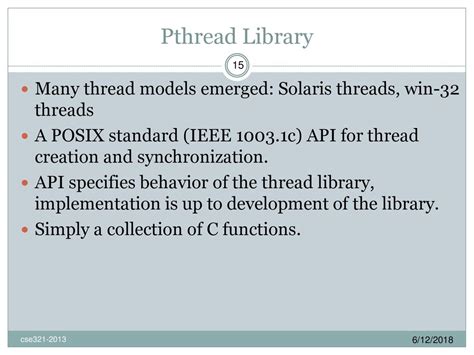 Realizing Concurrency Using The Thread Model Ppt Download