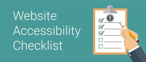 Web Accessibility Checklist For ADA Compliance Deque