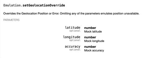 Selenium 4 Mocking Geolocation Angie Jones