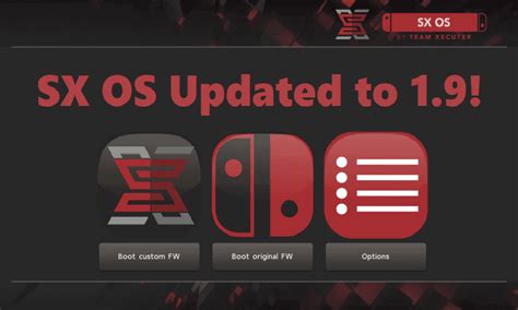 SX OS For Switch Updated To