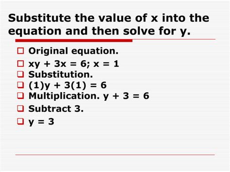 Rewriting Equations And Formulas PPT Physics Science