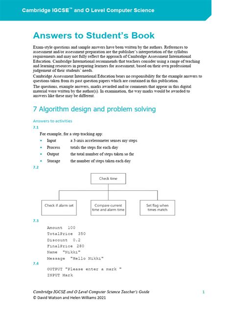 Answers To Chapter 7 Activities And Questions Pdf Data Password