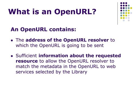 PPT OpenURL Linking LCs E Resources PowerPoint Presentation Free Download ID 3542236