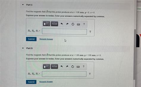 Solved Iversit Part A A Proton With Charge 1 60 X 10 C Is