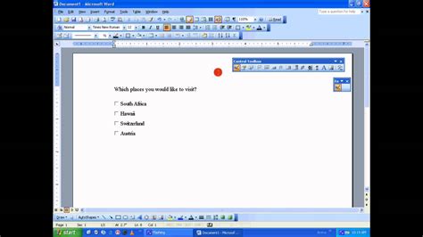 Multiple Choice Test Maker Microsoft Word