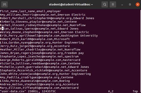 Normal Mode File Navigation Linux