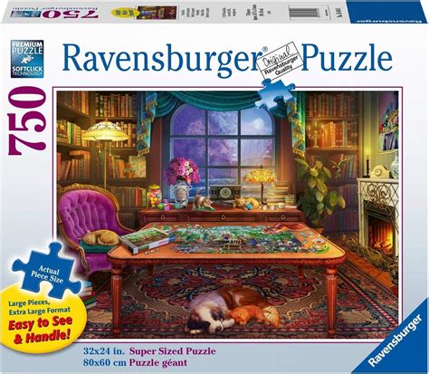 Ravensburger Cozy Series Puzzlers Place 750 Piece Large