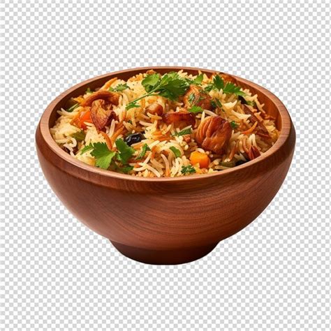 Premium Psd Briyani Isolated On White Background