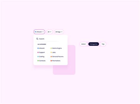 filter ui designs themes templates and downloadable graphic elements