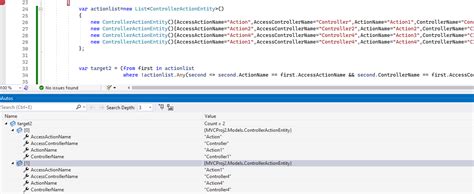 c how to compare two fields from the list with contains stack overflow