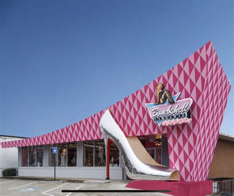 Atlanta's Bombshell Lingerie Installs 30 foot Christian Louboutin-esque ...