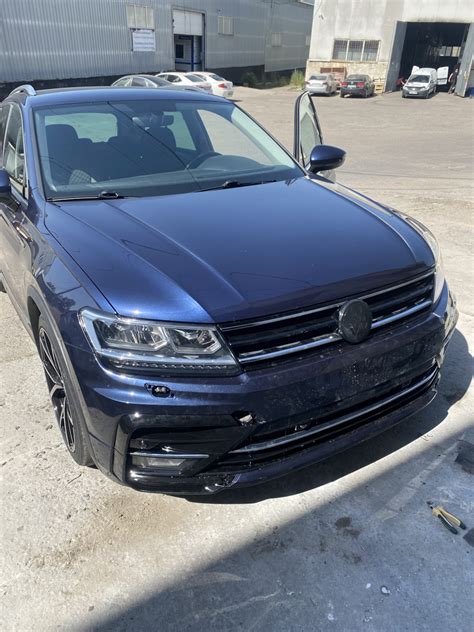 Бампер sportline Tiguan (тизер) — Volkswagen Tiguan (2G), 1,4 л, 2017 ...
