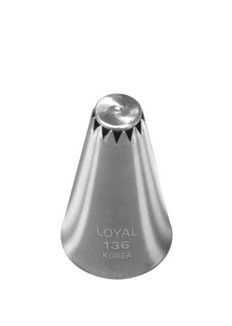 Loyal Piping Tip 136 Speciality Standard S S Cake Decorating Central