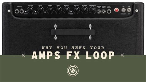 Why Use Guitar Amp Effects Loop At Jeffrey Gavin Blog