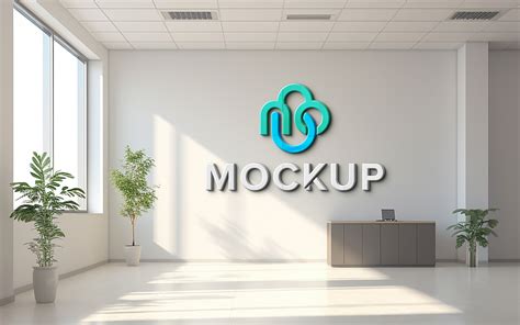 Latest Office Wall 3d Logo Mockup Psd Graphic By Sakibbddot21