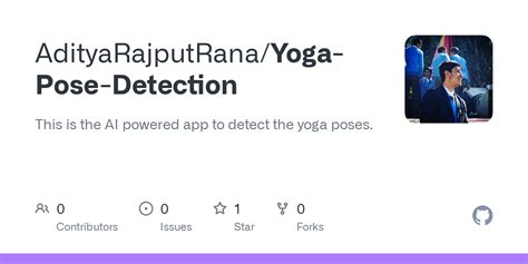 Github Adityarajputrana Yoga Pose Detection This Is The Ai Powered