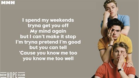 New Hope Club Danna Paola Know Me Too Well Lyrics Youtube Music