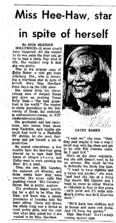 Cathy Baker